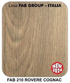 FAB 210 Blat de lucru ROVERE COGNAC - Darel.ro