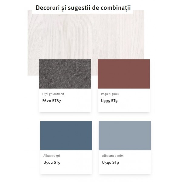 Pal melaminat Frasin Trondheim - Darel.ro